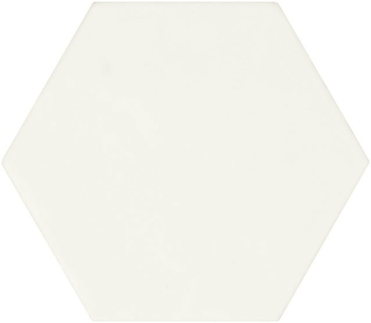Carrelage hexagonal HEXA OFF WHITE MATT - 10x11cm